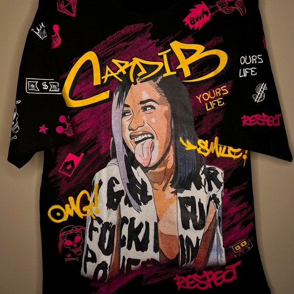 yours | Shirts | Cardi B Shirt Everything Will Be Okurrrr | Poshmark